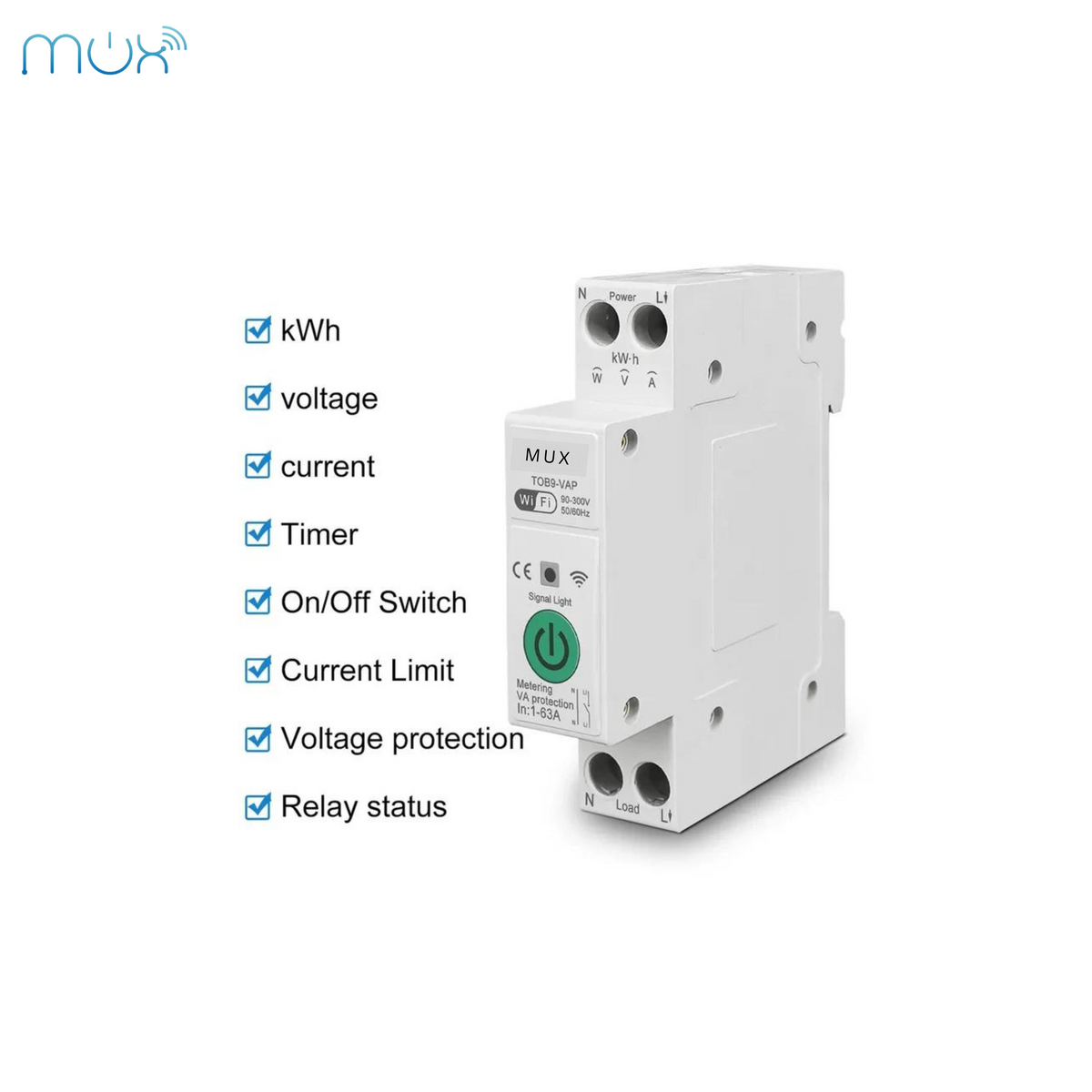 Wifi Smart Switch Breaker – Mux Life