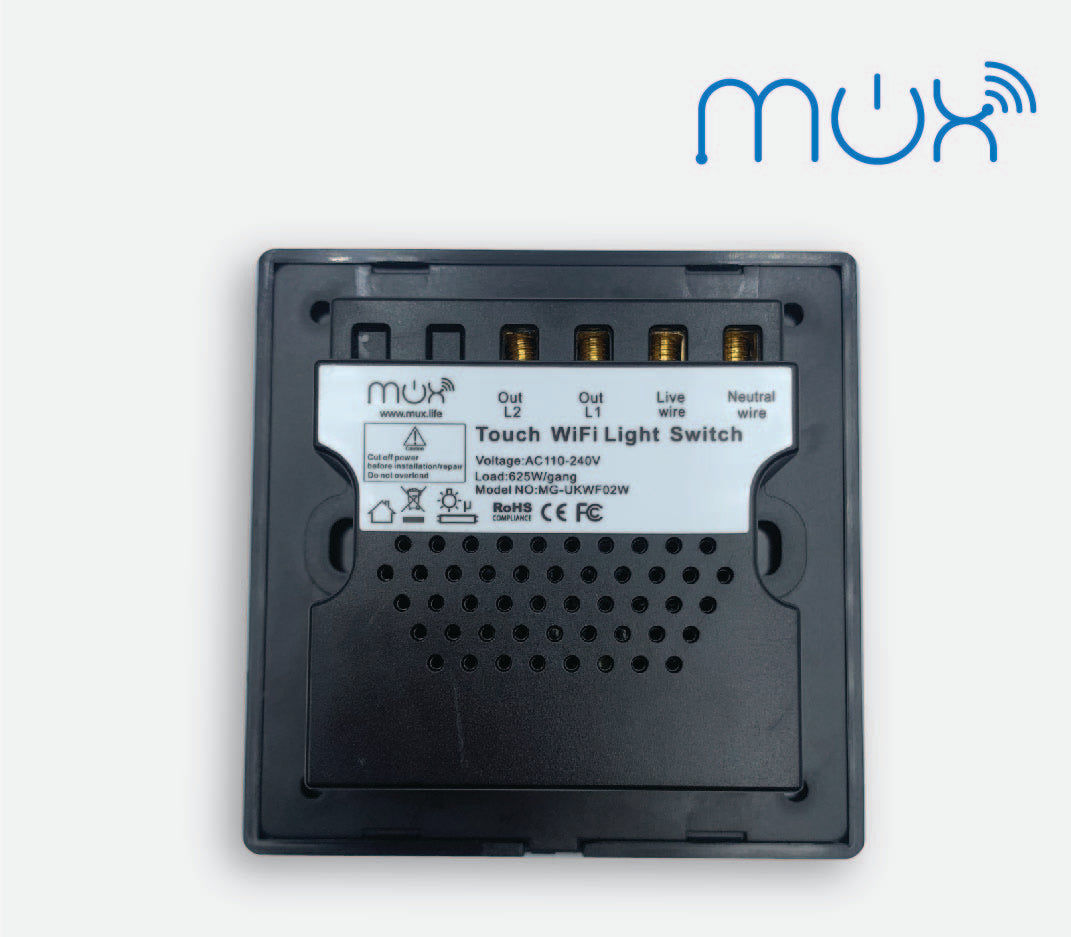WiFi 2 Gang Smart Switch (50% OFF) Price in Pakistan – Mux Life