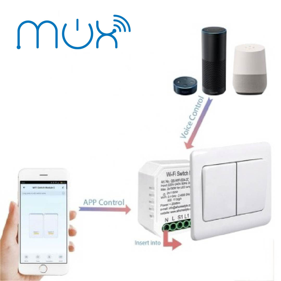 WiFi 1 Gang Switch Module Price in Pakistan – Mux Life
